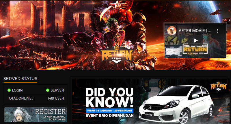 √ 5 RF Private Server Terbaik Masih Aktif Terbaru 2024